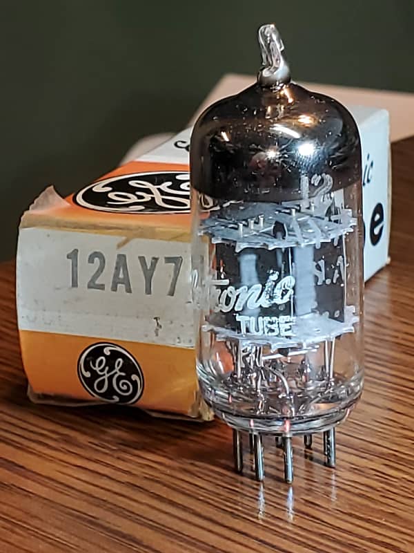 12AY7 GE NOS/NIB MaxiPreamp2/TV7 tested (1) Tube Lot | Reverb