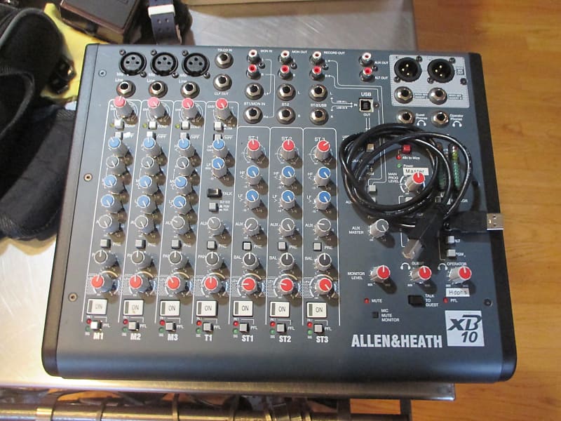 Allen And Heath Xb10 Compact Broadcast Console Reverb