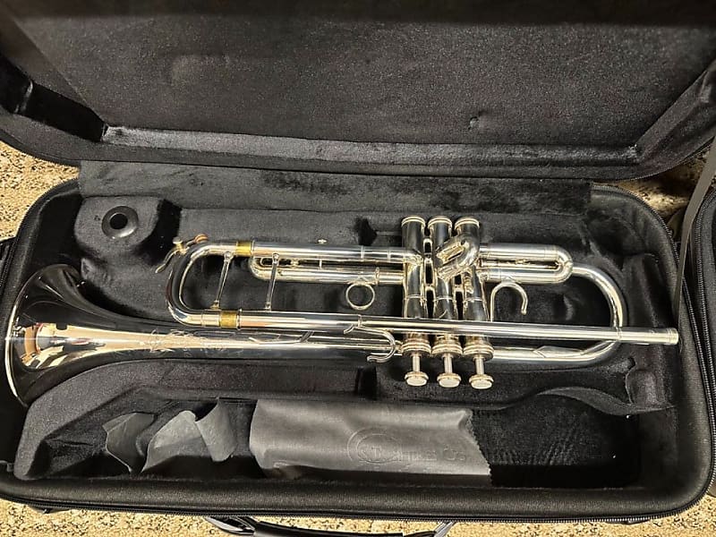 S.E. Shires Q10S Bb Trumpet (silver-plated) | Reverb