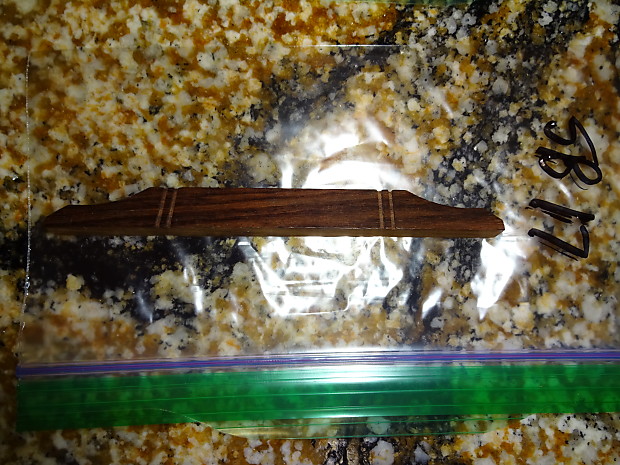 Fixed Bridge Mandolin Solid Rosewood approx.9/16"x5/16"x4 | Reverb