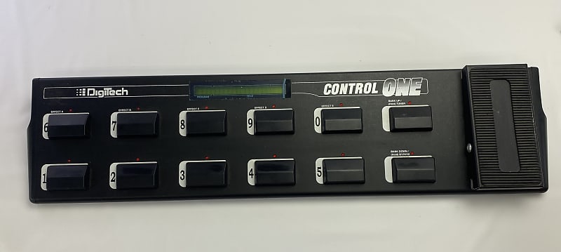 DigiTech Control One FC-1 Foot Controller - Black | Reverb