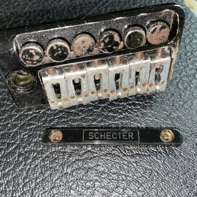 Schecter Dallas-era. “Tremlok” Tremolo Bridge Schecter | Reverb
