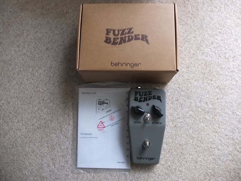 Behringer Behringer Fuzz Bender 2025 - Grey | Reverb