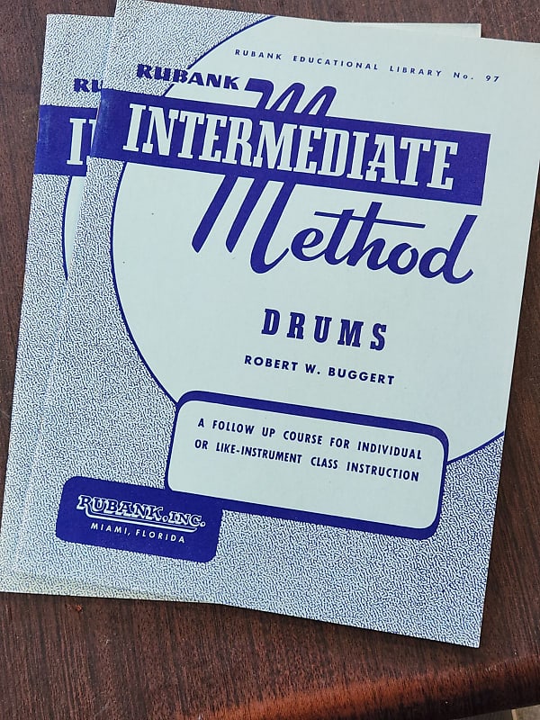 Rubank DRUMS Intermediate new | Reverb