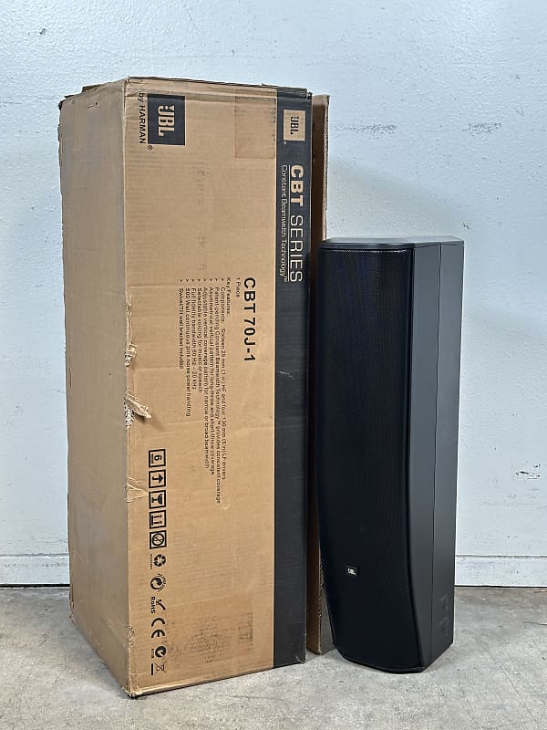 JBL CBT 70J-1 Column Installation Speaker - Black | Reverb