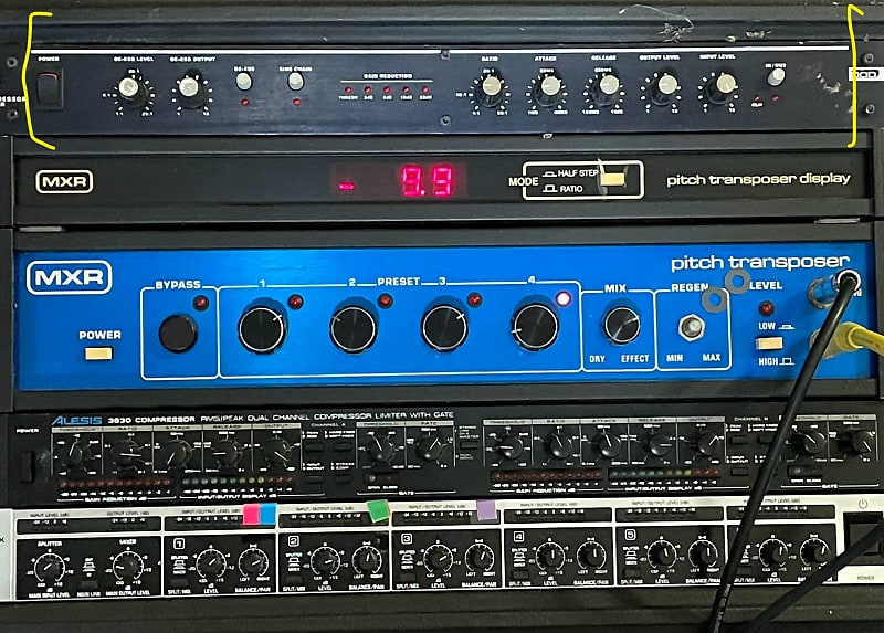 DOD R-825 Compressor Limiter 80’s-90’s - Black | Reverb