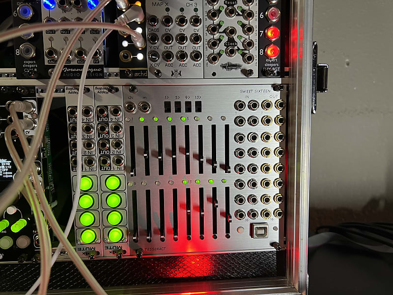 Tesseract Modular Sweet Sixteen mkii w/Pusherman aluminum | Reverb