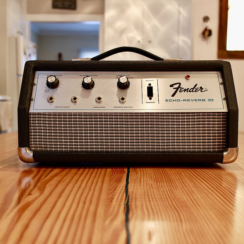 Fender Echo - Reverb III - Vintage Tube Oil Can Delay | Reverb