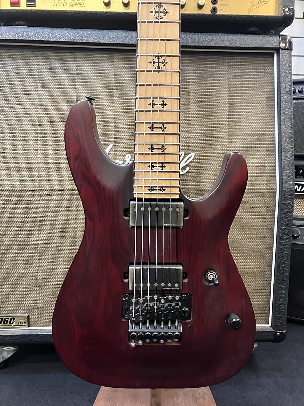 Schecter JL-7 Jeff Loomis Signature - Vampyre Red Satin | Reverb