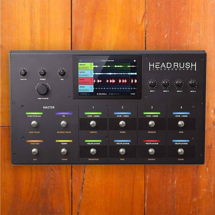 Headrush Electronics Looperboard 2021 - noir | Reverb