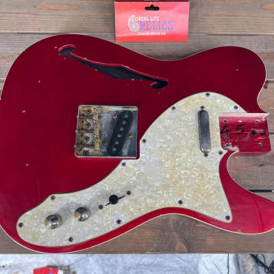 Real Life Relics Fully Loaded 69 Tele® T Body Top Bound Aged | Reverb
