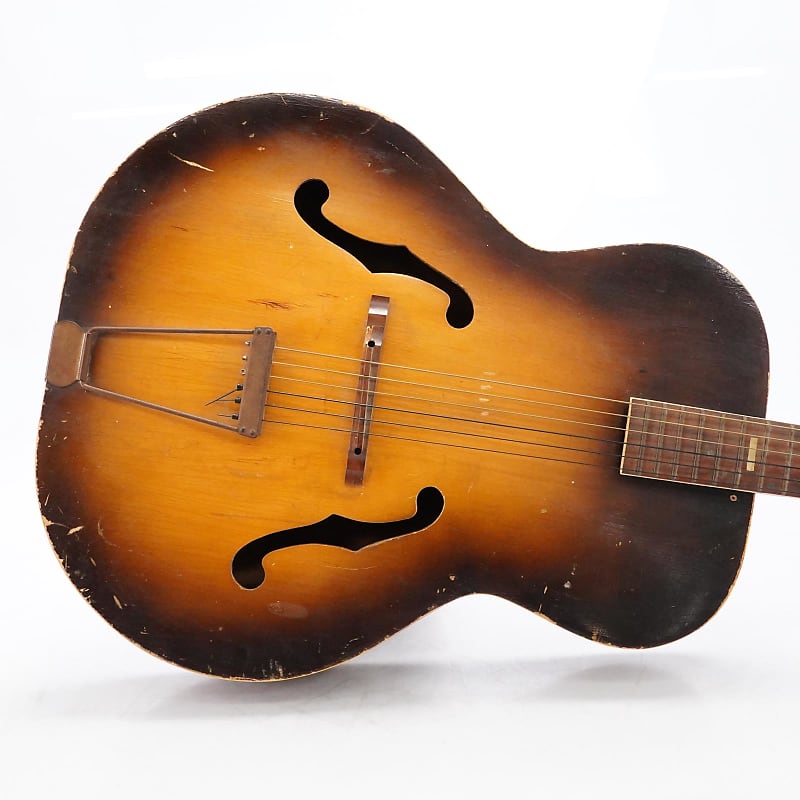 Gretsch New Yorker Archtop Sunburst Acoustic Guitar w/ Nylon | Reverb