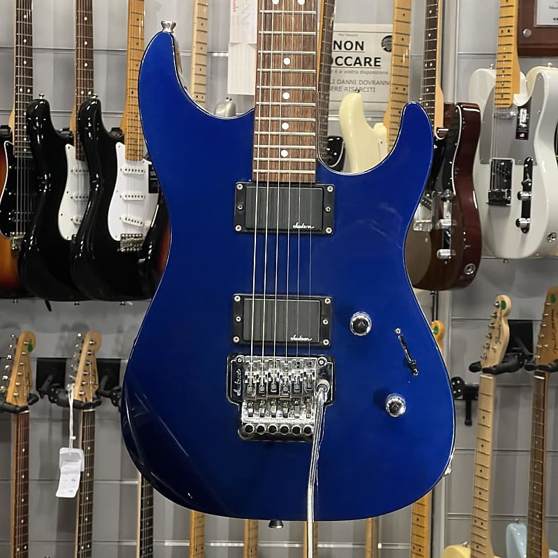 Jackson Js32 Dinky Reverse Blue | Reverb