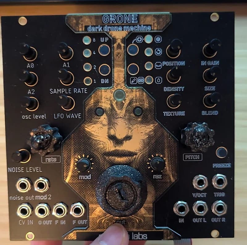 Maneco Labs Grone Dark Drone Machine Clouds Distortion Filter | Reverb