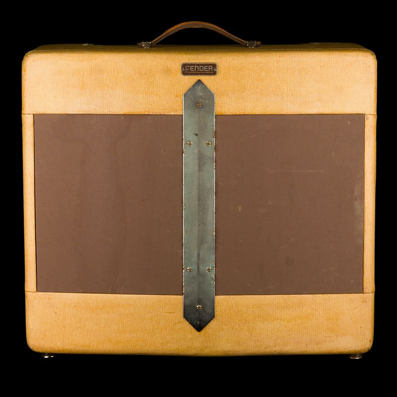 Vintage 1949 Fender V-Front Super Guitar Amp Combo | Reverb