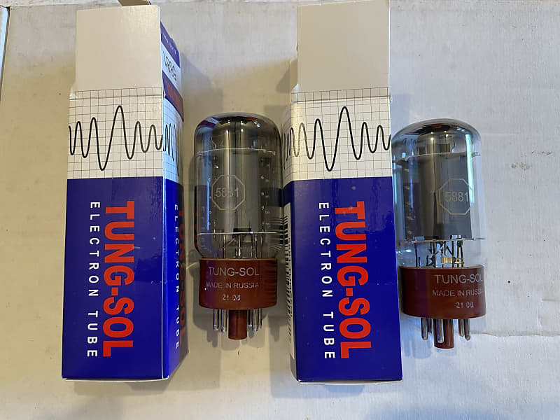 Tung-Sol 5881 - matched pair | Reverb