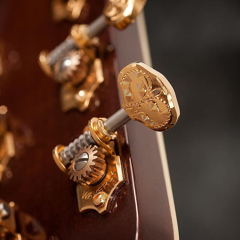 Waverly Guitar Tuners with Engraved Butterbean Knobs, for | Reverb