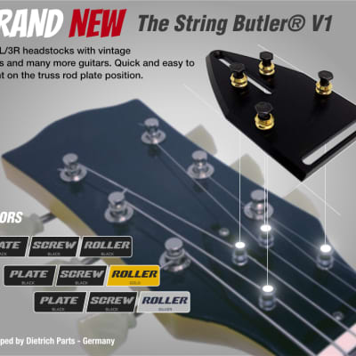 String Butler V1 Stealth (All Black) - Free Shipping in the | Reverb