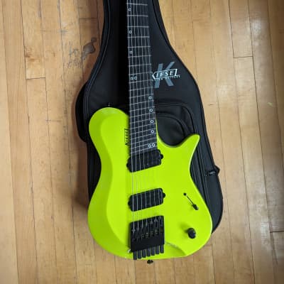 Kiesel Zeus 7 string Headless guitar. | Reverb