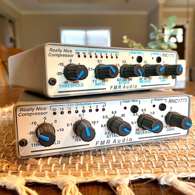2 FMR Audio Really Nice Compressors RNC 1773 with call RN | Reverb