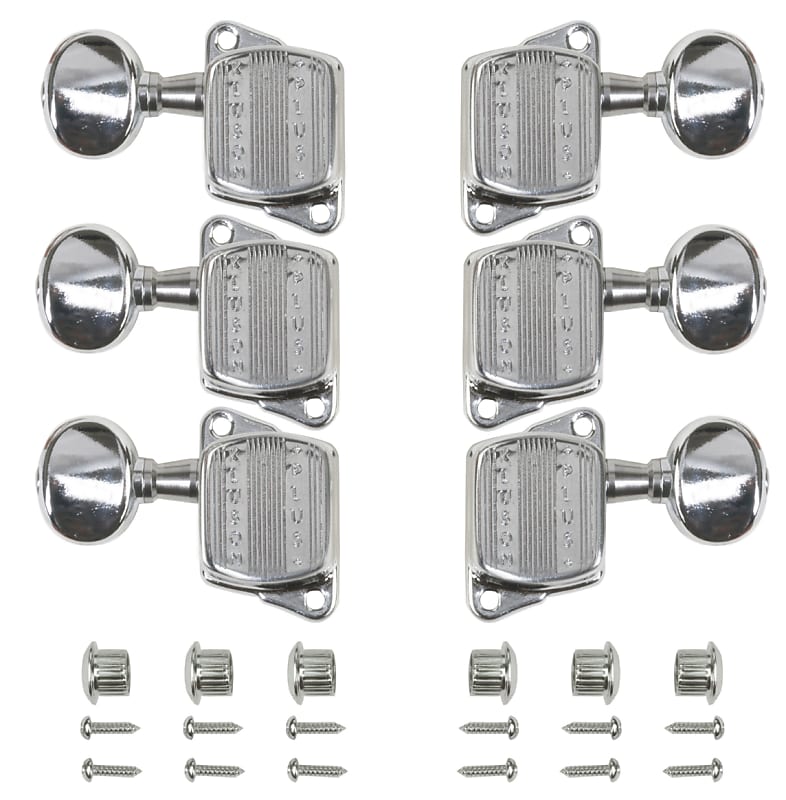 Kluson Plus Series Tuning Machines 2023 - Chrome | Reverb