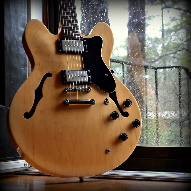 Epiphone Dot 2004 Natural, MIK, Seymour Duncan Phat Cats + | Reverb