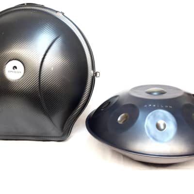 Opsilon Handpan Drum 13 Note D Minor Black Gray and Bronze 22 | Reverb