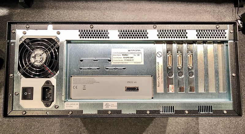 Pro Tools HD3 Accel in MAGMA PE6R4 Expansion Chassis | Reverb