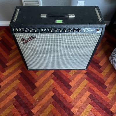 Fender Black Panel Super Reverb 2-Channel 40-Watt 4x10" | Reverb
