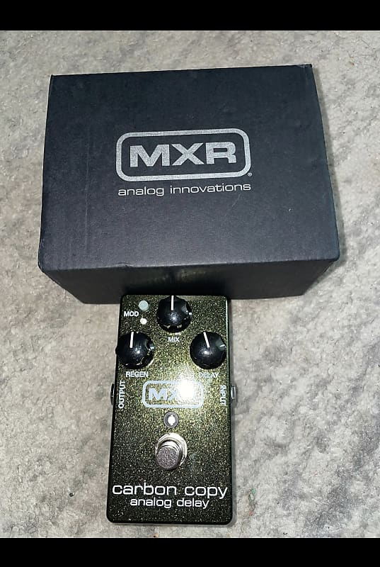 MXR Carbon Copy Delay / Phase 90 Script Pedals | Reverb
