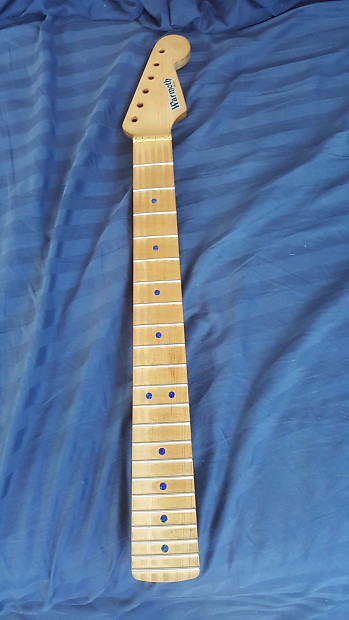 Warmoth Super-Wide Stratocaster Neck 2015 Roasted Maple | Reverb