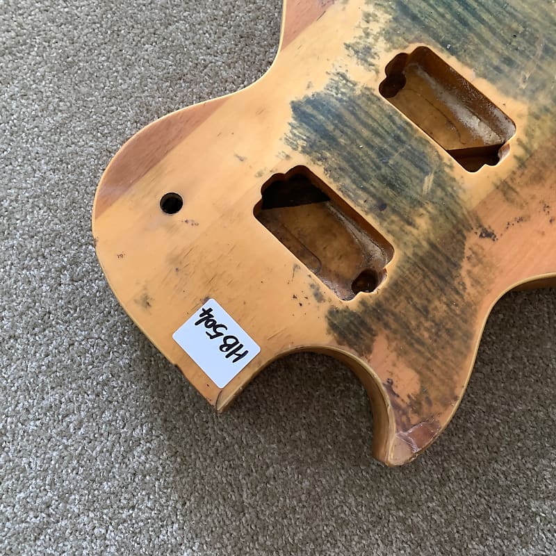 Left Hand LP Style Guitar Body DIY Project | Reverb UK