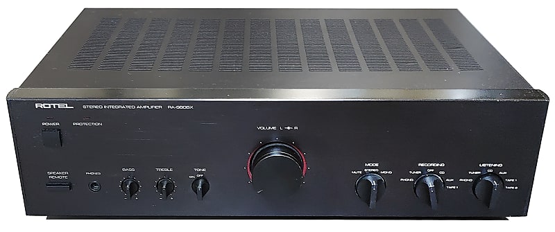 Vintage Rotel RA-980BX Stereo Amplifier | Reverb Australia