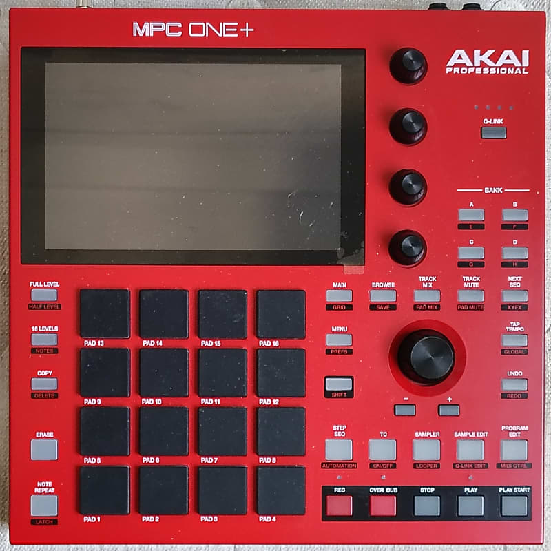Akai MPC One + Standalone MIDI Sequencer 2023 - Present - Red | Reverb