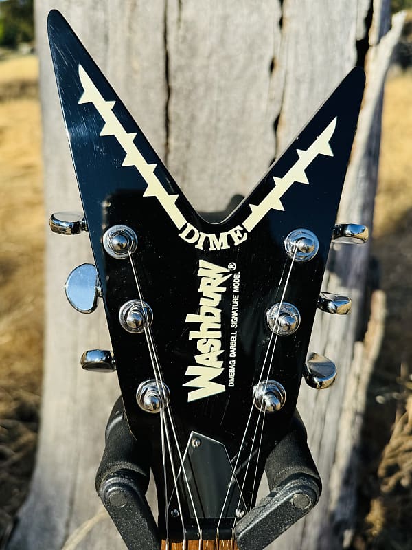 1998 Washburn Dimebag “Darbell” signature Black Jack 332 | Reverb