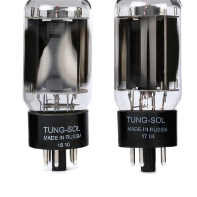 Tung-Sol 6L6GC "STR" Platinum Matched Duet Power Tubes Bundle | Reverb