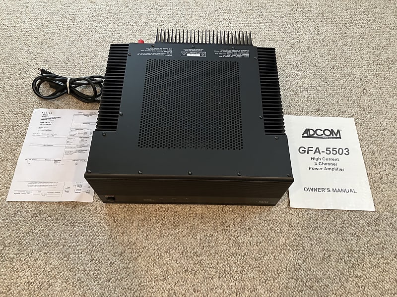 Adcom GFA-5503 Black | Reverb