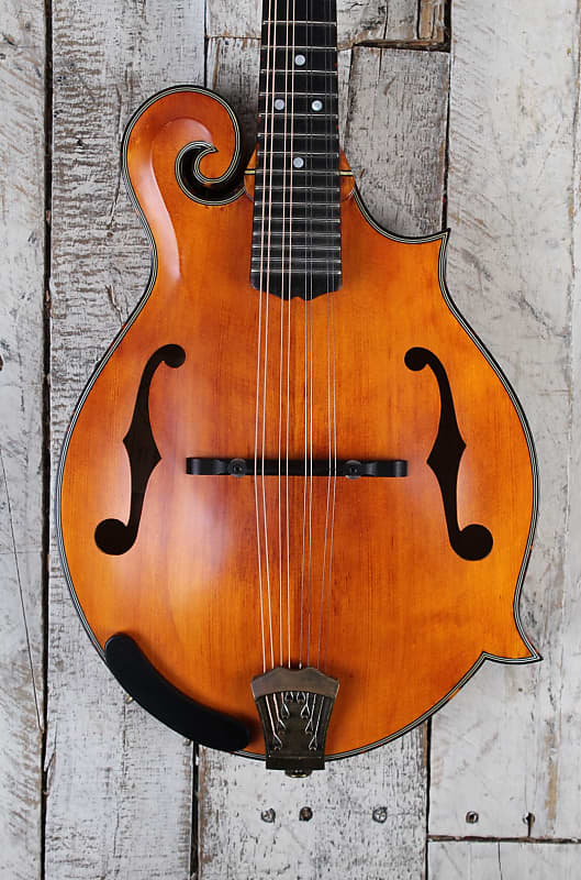 TKD Falcon F-Style Mandolin Honey Amber Finish with Tone | Reverb UK