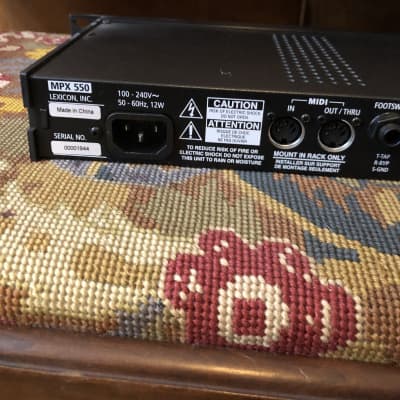 Lexicon MPX 550 Dual Channel Processor | Reverb