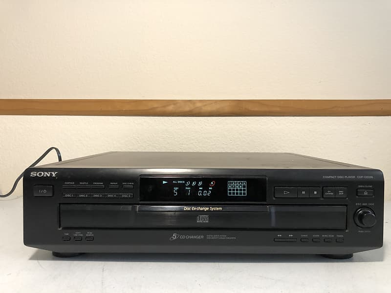 Sony CDP-CE235 CD Changer 5 Compact Disc Player HiFi Stereo | Reverb