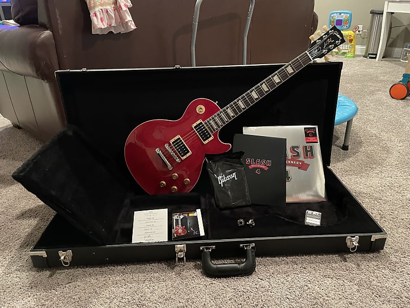 Gibson Slash Signature Les Paul 4 Album 2021 Red | Reverb