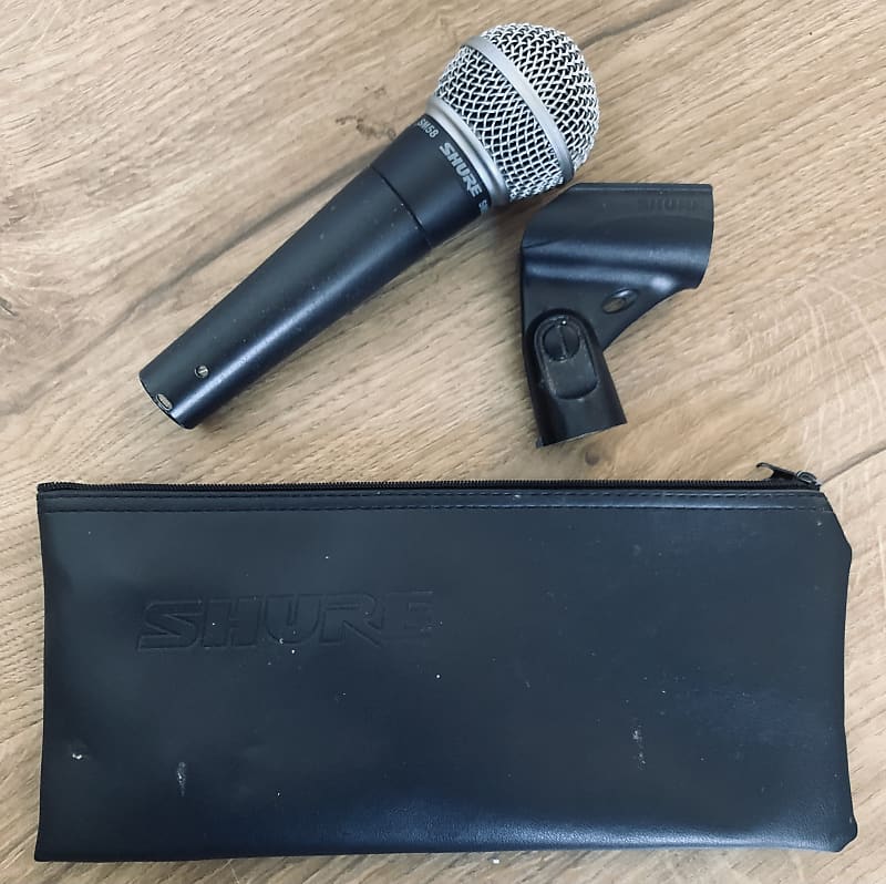 Shure SM 58 Dynamic Microphone with bag and clip | Reverb