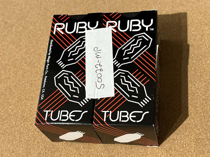 Ruby Tubes JJ Electronic E34-LCZ power tubes, matched pair | Reverb