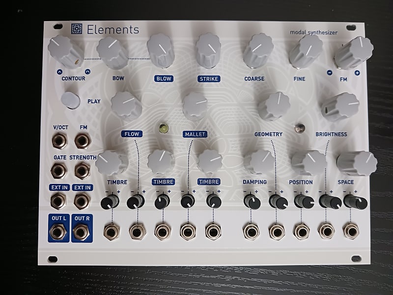 Mutable Instruments DIY Elements clone - White Magpie Panel | Reverb