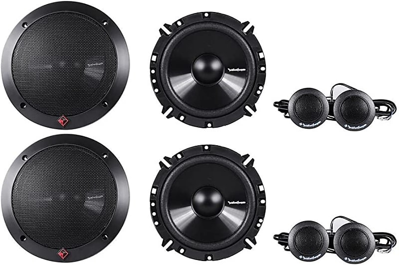 2 Rockford Fosgate PRIME R165-S 160W Peak 80W RMS 6.5" 2-Way | Reverb