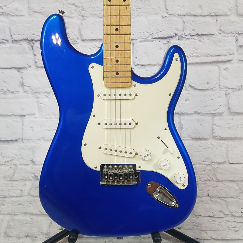Spencer Strat-Style Electric Guitar Blue | Reverb