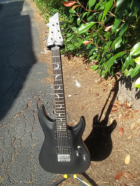 Schecter 38 Special Diamond Series Falt Black Guitar ~Bat | Reverb UK