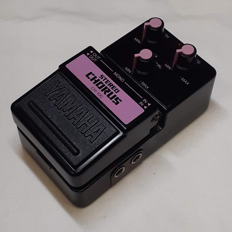 Yamaha CH-100 Stereo Chorus Guitar Effect Pedal MN3208 MN3102 | Reverb