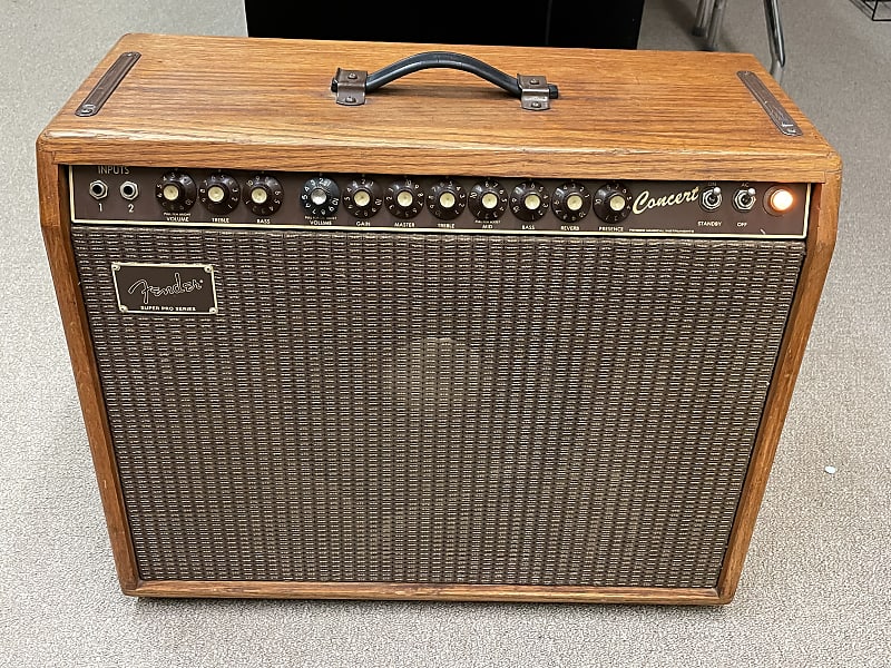Fender Super Pro Concert Vintage Tube Amp 1x12 Combo with | Reverb