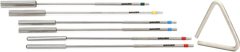 Grover Pro Percussion Tubular 6-piece Triangle Beater Set | Reverb